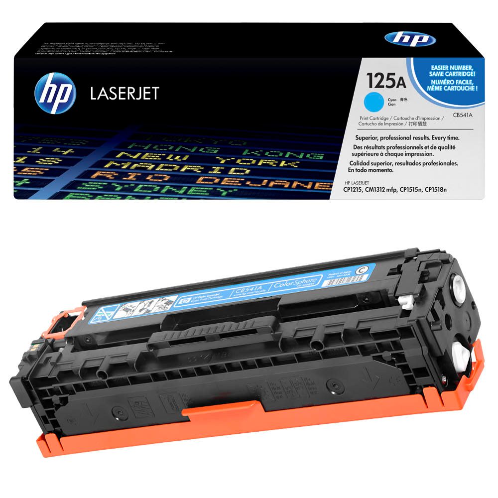 HP 125A CB541A cyan Tonerkartusche Printus